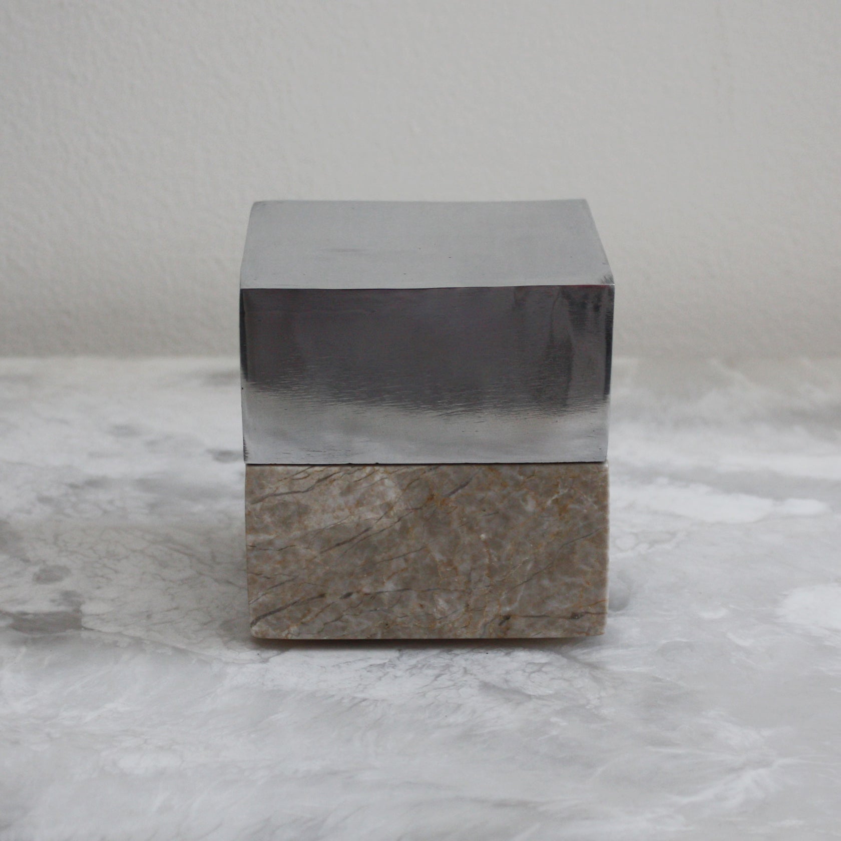 50/50 Box - Aluminum and Oyster – Anyon Design and Atelier
