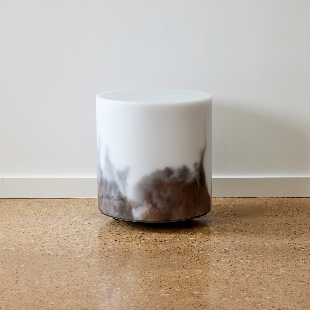 Chief Round Stool - Frost & Clay – Anyon Design and Atelier