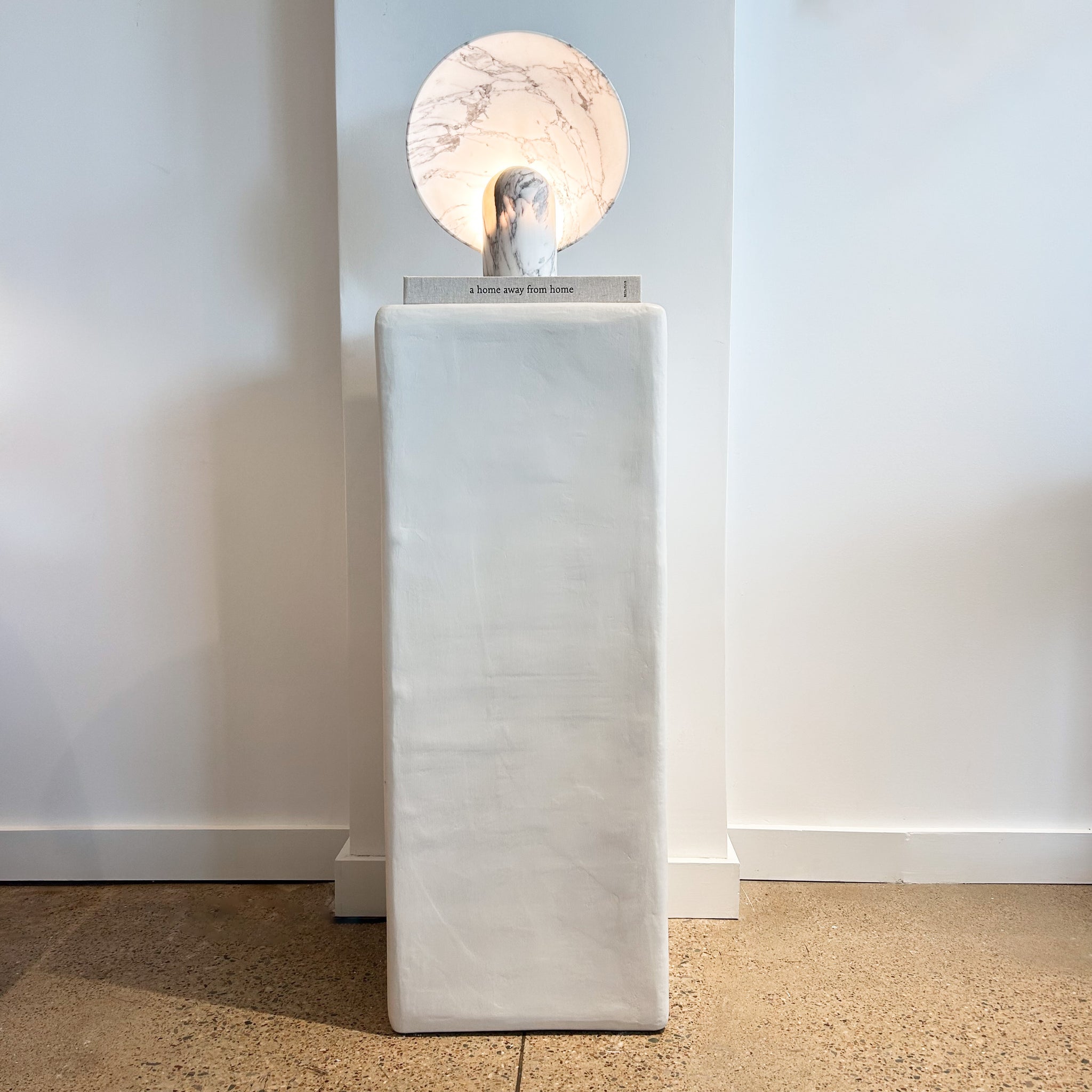Plaster Pedestal – Anyon Design and Atelier