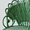 Green Wicker Scallop Chair – Anyon Design and Atelier
