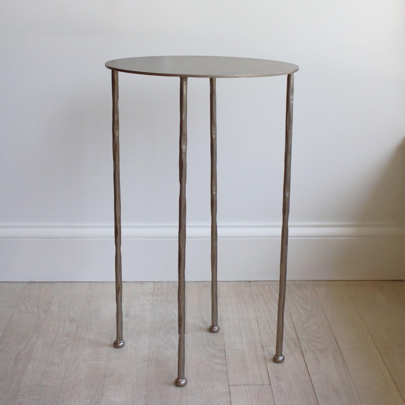 Mihn Drinks Table - Platinum – Anyon Design and Atelier