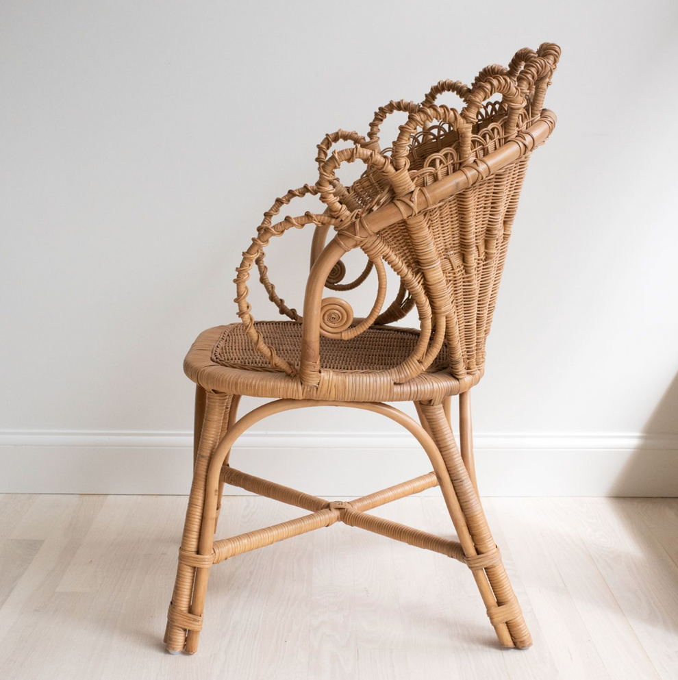 Wicker Scallop Chair – Anyon Design and Atelier